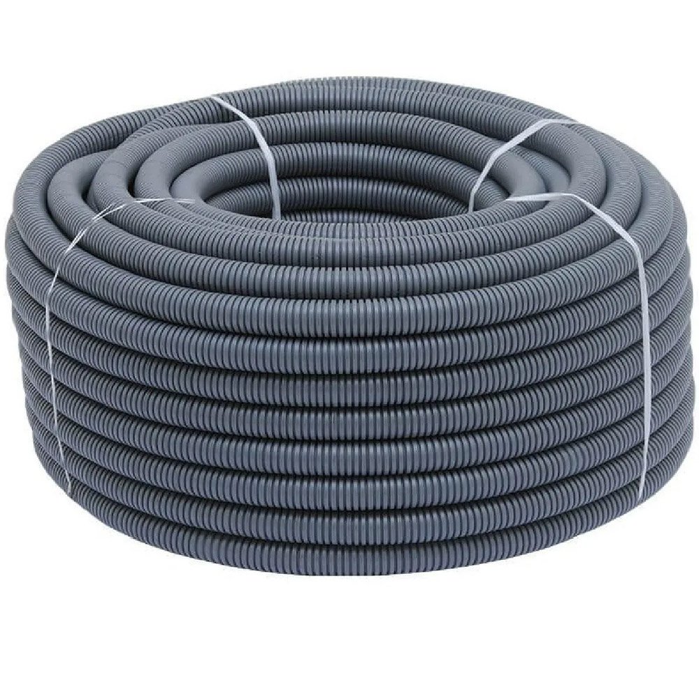 Corrugado PVC 25mm (3/4") 50mt - Cinza | MadeiraMadeira