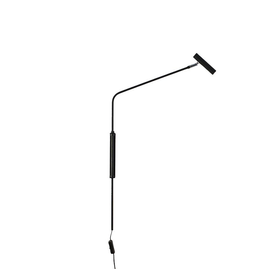 Arandela Tubo Articulado 54x37cm Alumínio Preto AR1878 | MadeiraMadeira