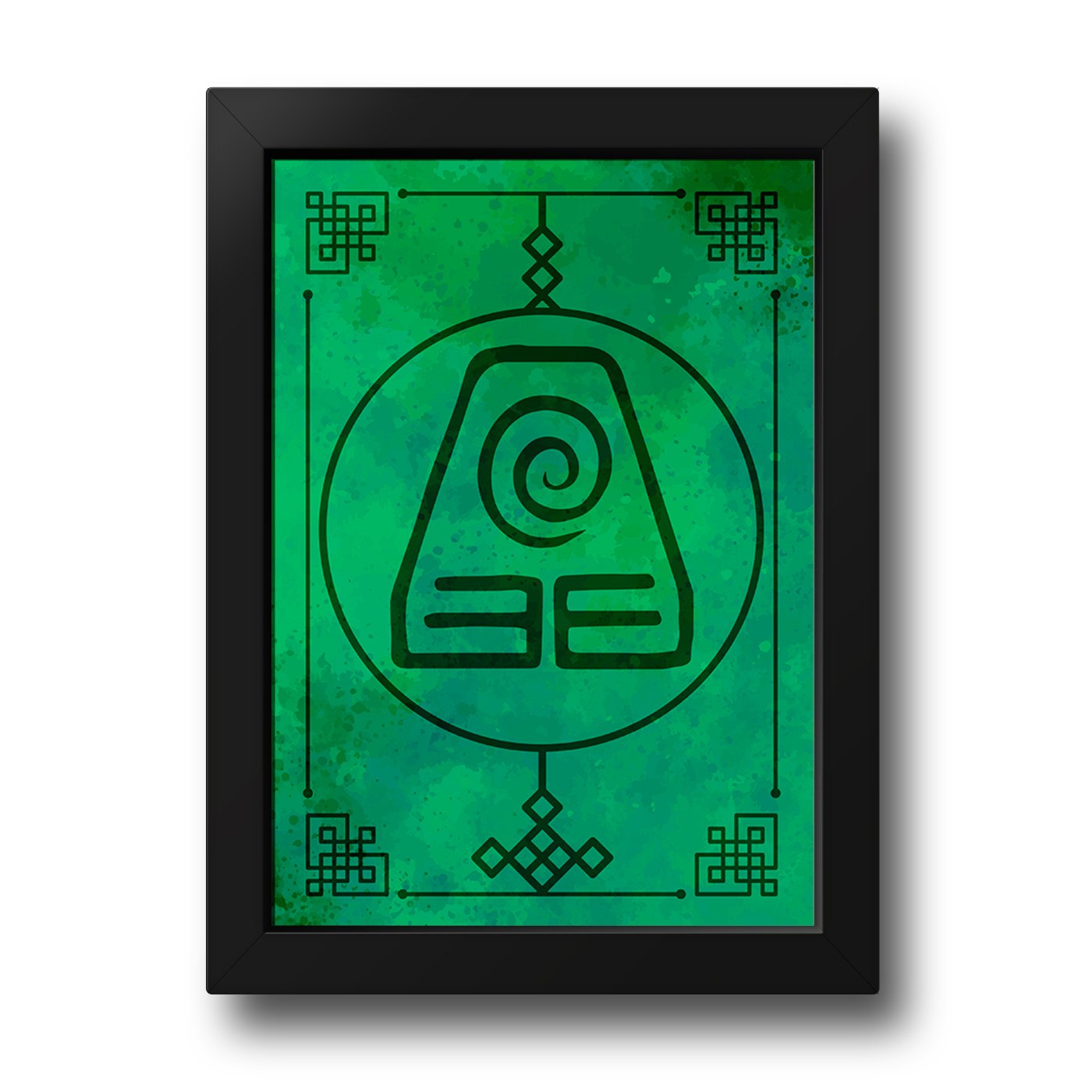 Quadros Avatar Nações / Tribos:Preto/Terra | MadeiraMadeira