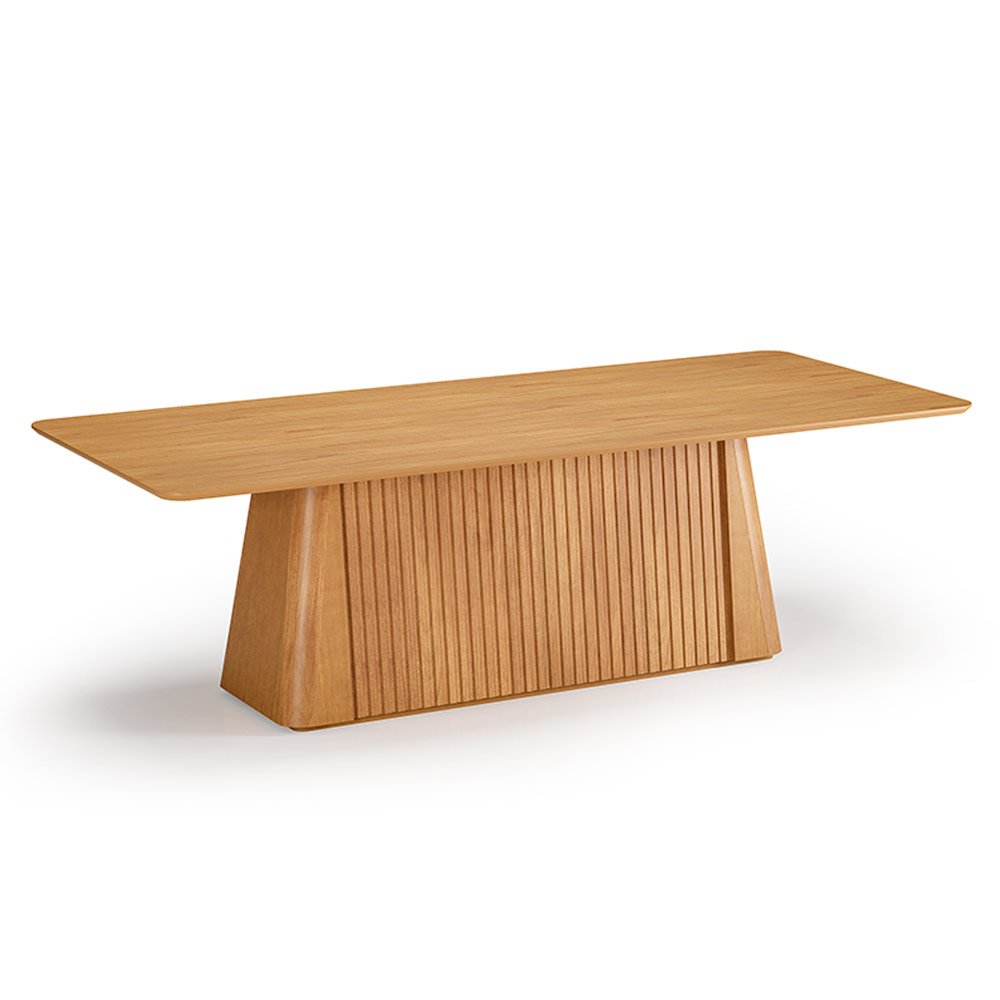 Mesa de Jantar Retangular de Madeira Class | MadeiraMadeira
