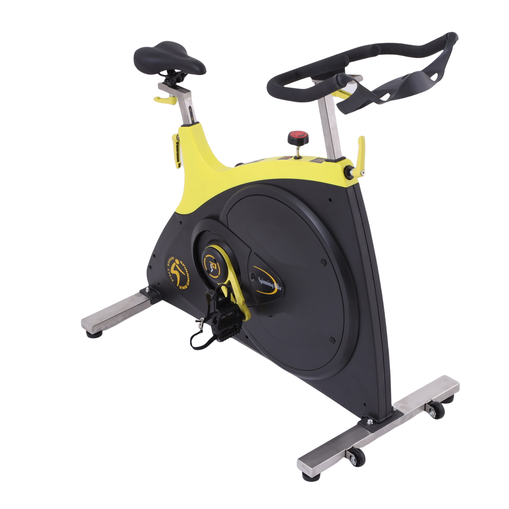 Bike Spinning Profissional Pro Absolute Ahead Sports Preta e Amarela ...