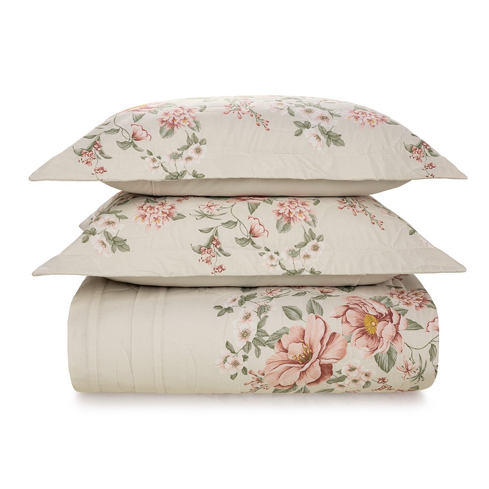 Colcha/ Cobre Leito Karsten 180 Fios Naomi King | MadeiraMadeira