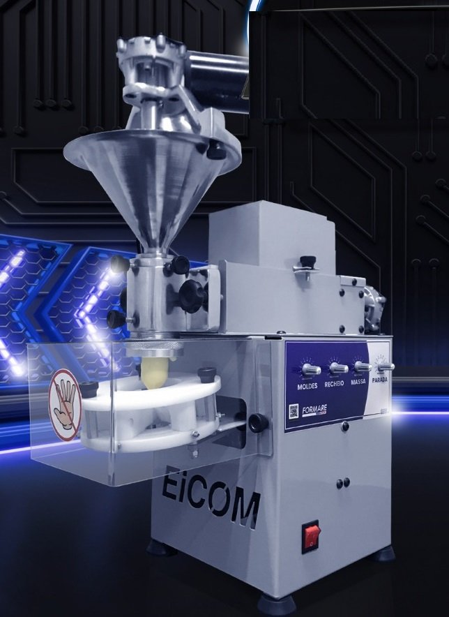 Maquina de salgados Eicom Plus de 5 a 100 gramas | MadeiraMadeira