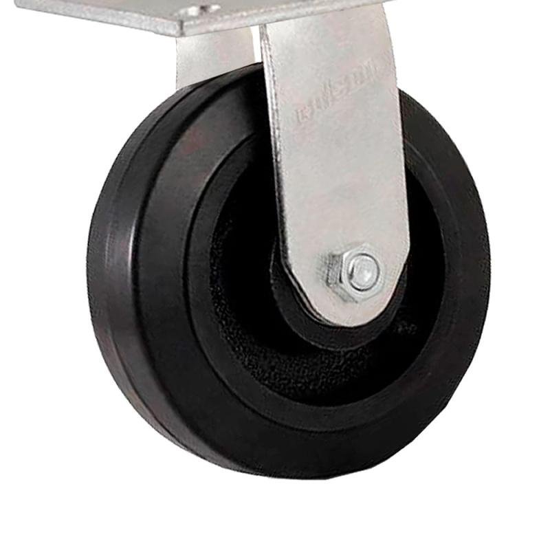 Rodízio Fixo 8 Pol Com Placa 275KG FSA 82 BR SCHIOPPA | MadeiraMadeira