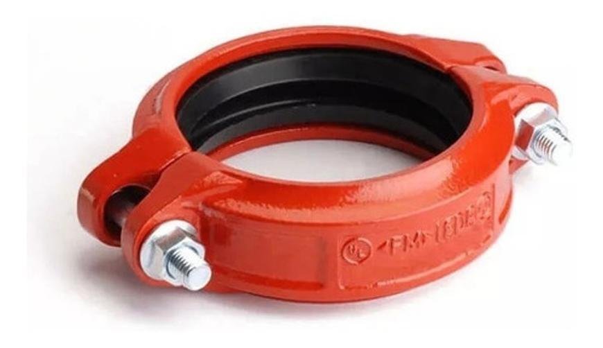 Acoplamento Ranhurado Grooved Rígido 2.1/2 73mm | MadeiraMadeira