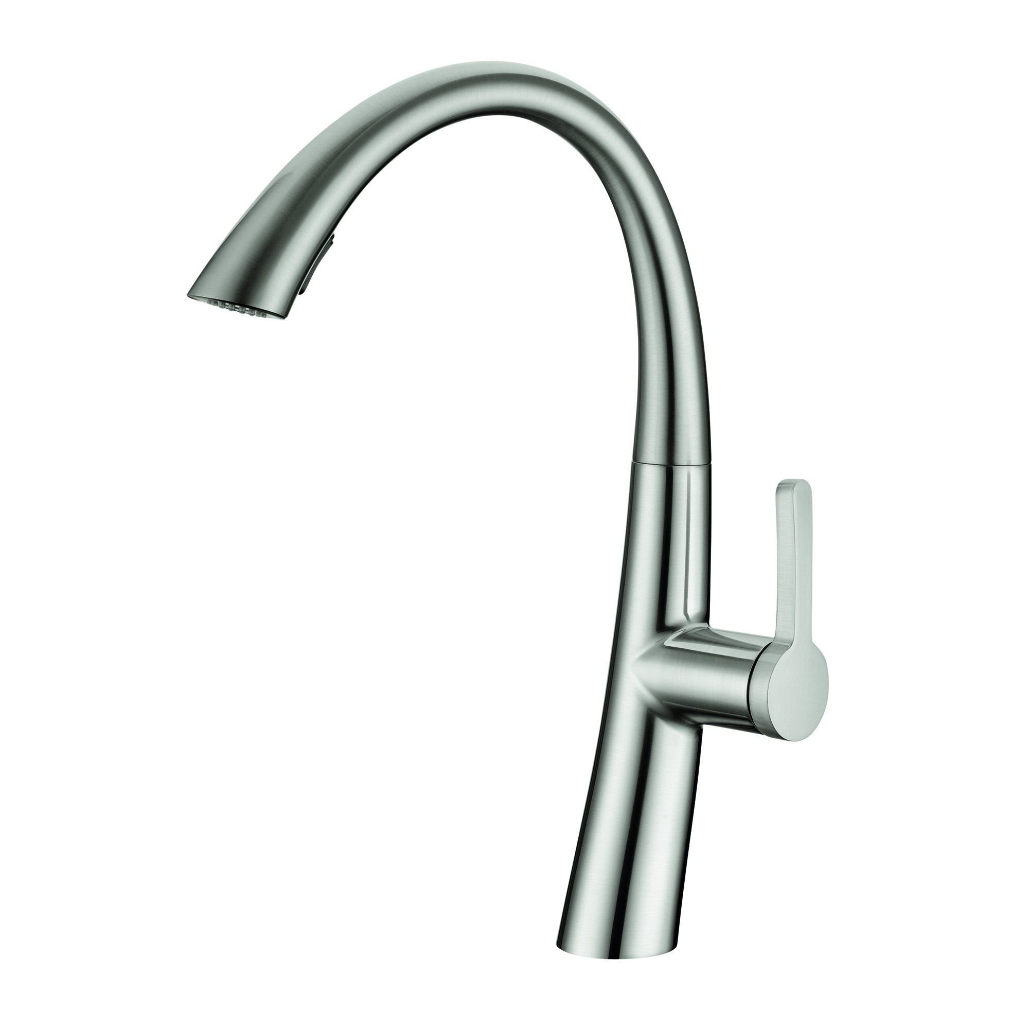 Misturador Monocomando Cozinha Lx 5588nb Aço Escovado Lexxa Bagno ...