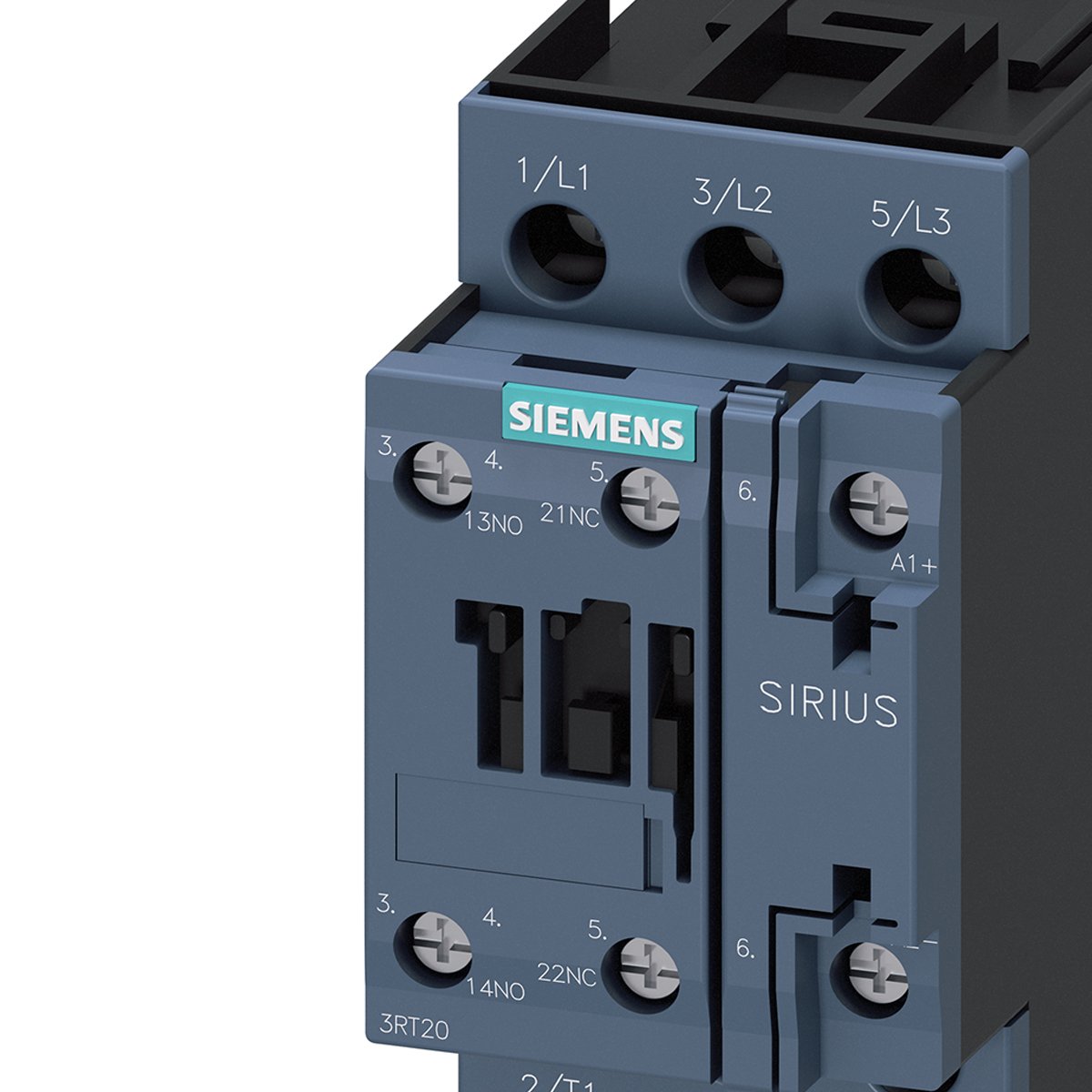 Contator Potência Tripolar 17a 24Vcc 1Na+1Nf Siemens | MadeiraMadeira