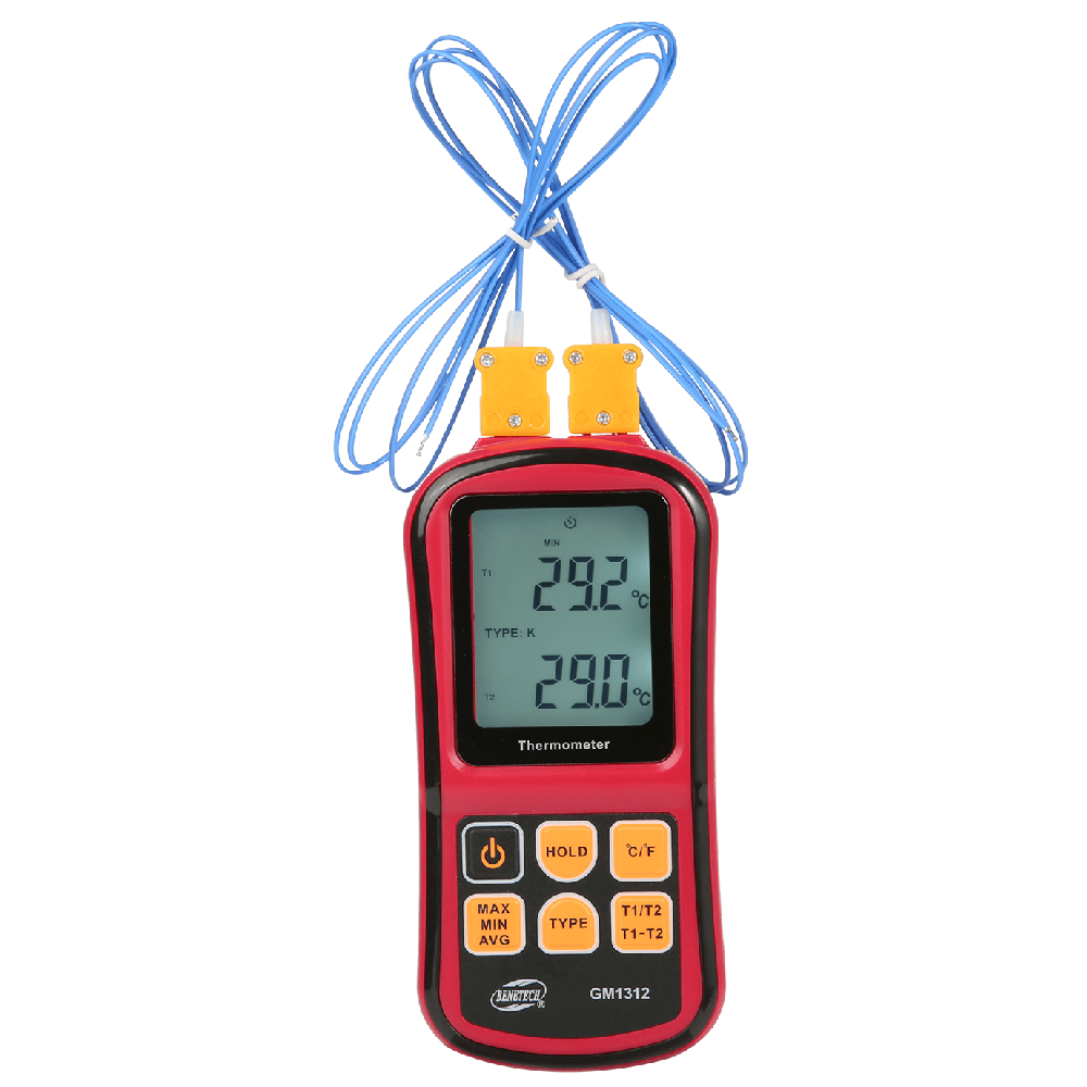 Termômetro de Alta Precisão Termopar -40~204°C (°C e °F) Mede Líquido ...