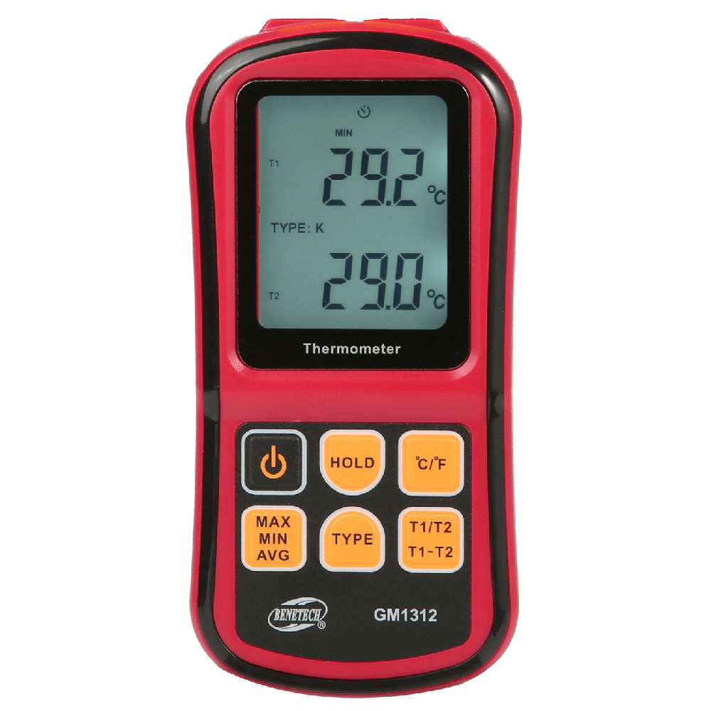 Termômetro de Alta Precisão Termopar -40~204°C (°C e °F) Mede Líquido ...