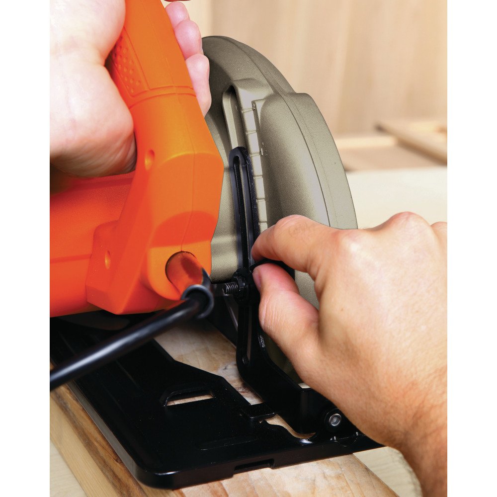 Serra Eletrica Circular Black&decker 7.1/4'' Cs1024-br - 1500w - 127v | MadeiraMadeira