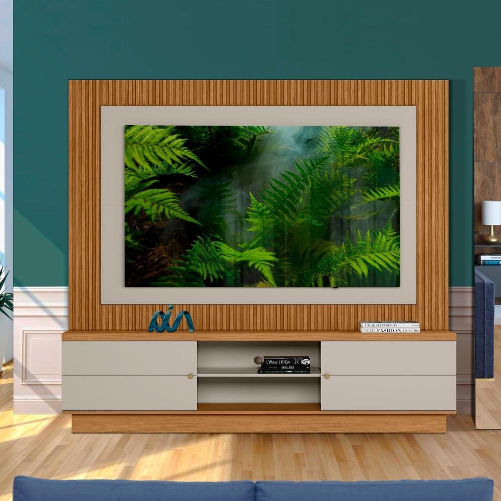 Home Para Sala Para Tv 70 Polegadas Nature Off White Petra Flex Shop Jm ...