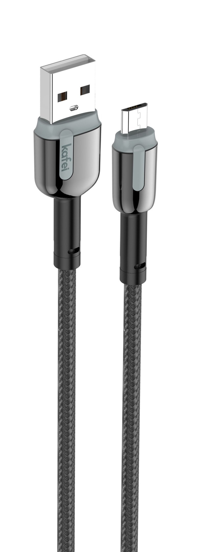 Cabo Micro USB Nylon Trançado 1M 2,4A | MadeiraMadeira