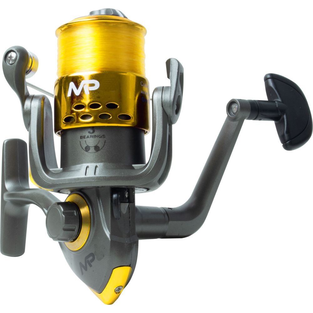 Molinete Albatroz MP 40 Com Linha 3 Unidade Amarelo | MadeiraMadeira