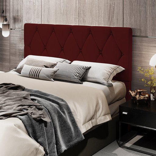 Cabeceira Cama Box Elizabeth 160cm Marsala Imperial | MadeiraMadeira
