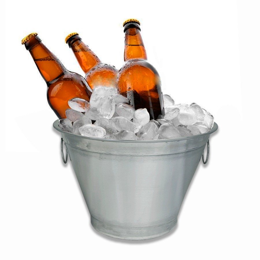 Balde de Alumínio 6,4 Litros para Bebidas | MadeiraMadeira