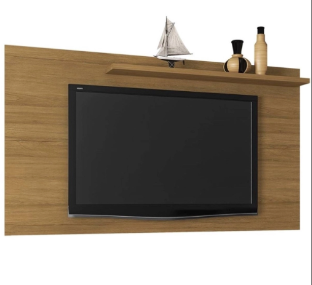 PAINEL PARA TVS DE ATÉ 50 POLEGADAS CHANEL CINAMOMO | MadeiraMadeira