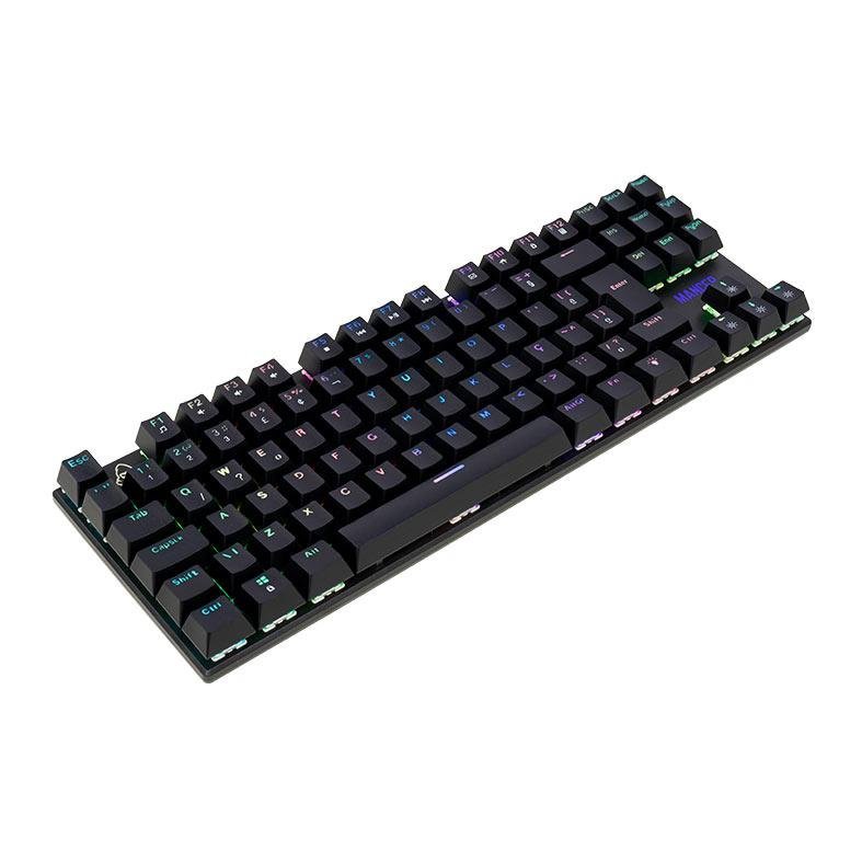 Teclado Mecanico Gamer Mancer Ghoul MK2, RGB, ABNT2, Switch Huano Marrom, Preto, MCR-GHM2 ...