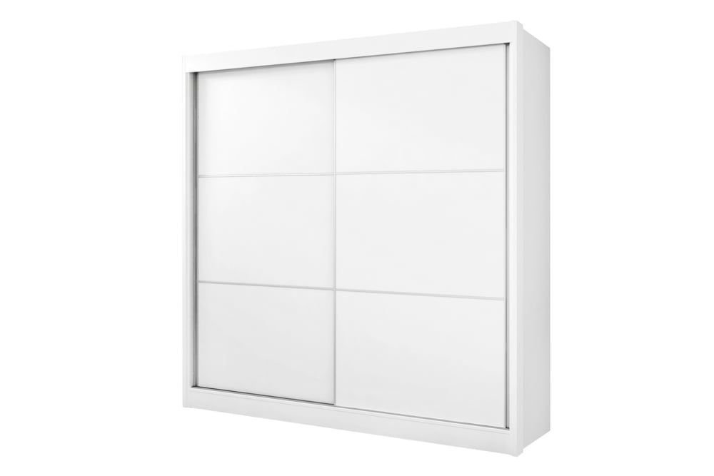 Guarda Roupa Casal Cancun 2 Portas 6 Gavetas com Pés - D Doro Branco ...