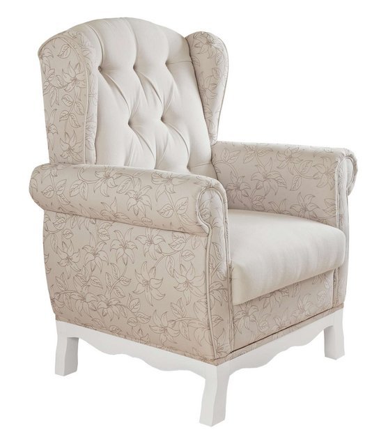 Poltrona Realeza Bege - V&G Decor | MadeiraMadeira