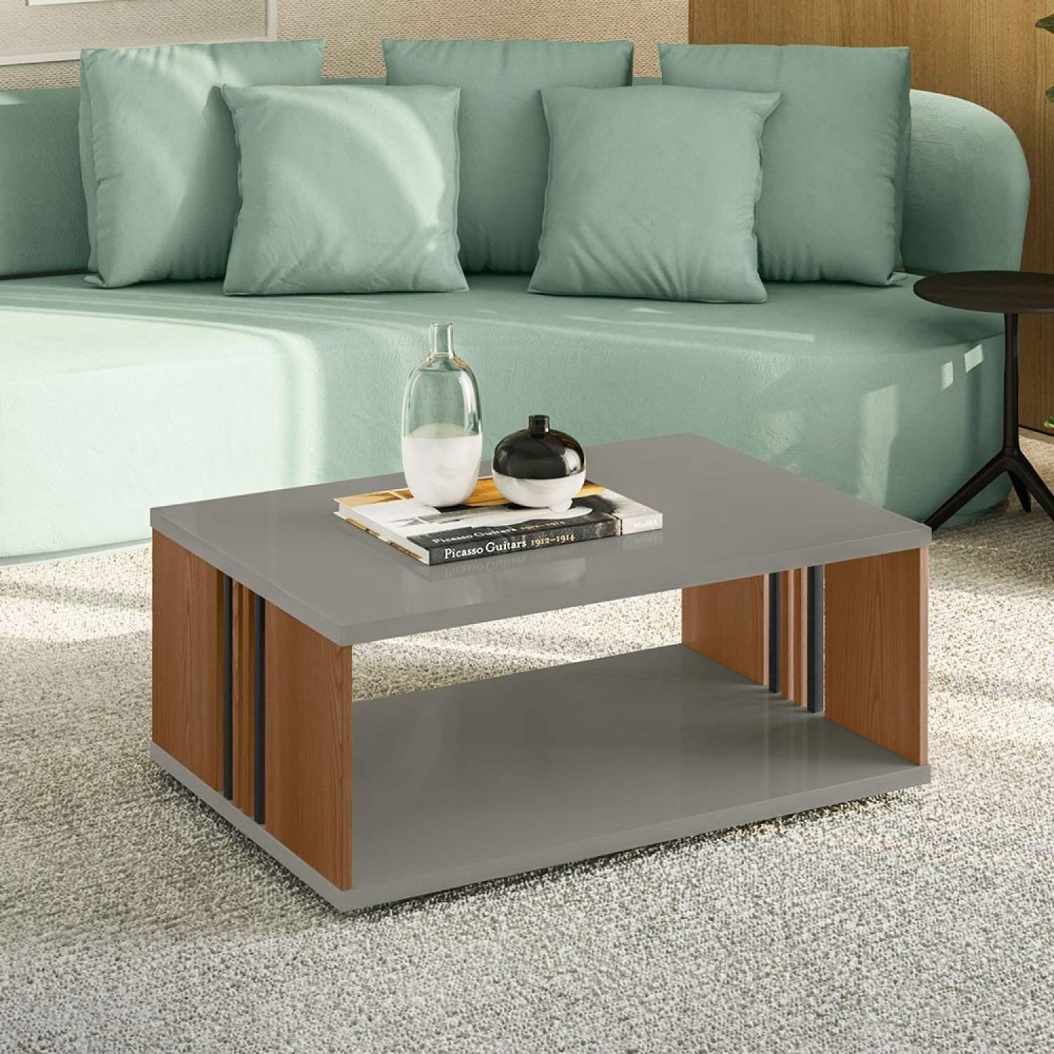 Mesa de Centro 60x90cm New Bonito Linea Brasil | MadeiraMadeira