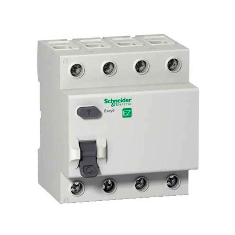 Disjuntor diferencial residual Easy9 4P 30MA 63A Schneider | MadeiraMadeira
