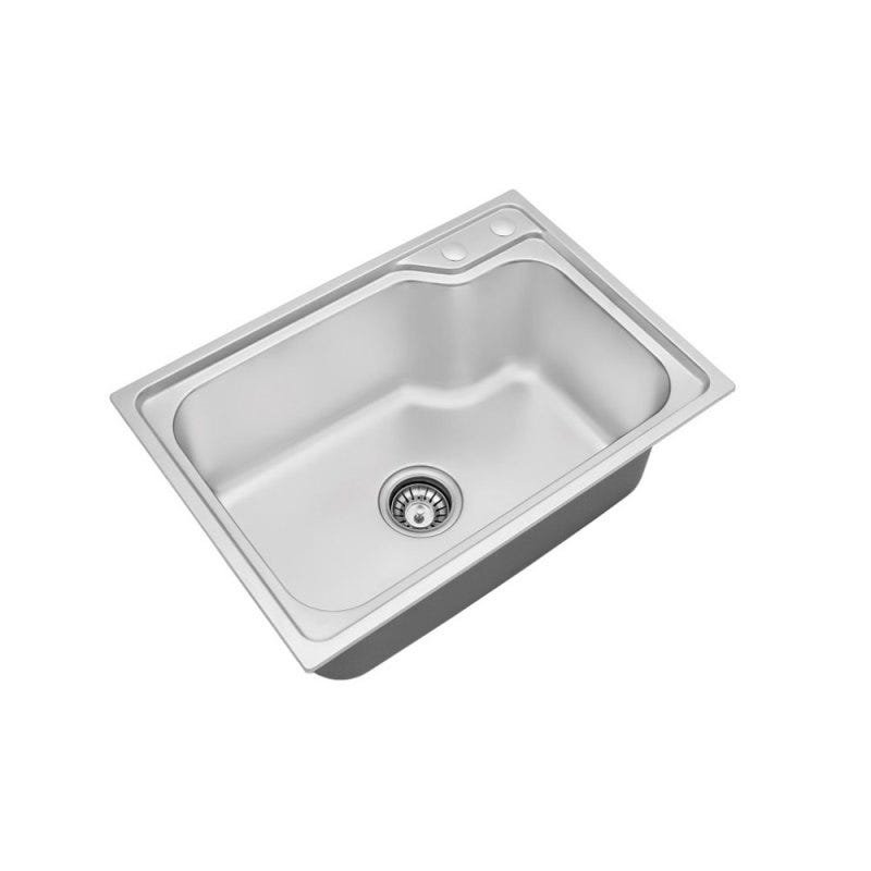 Cuba de inox retangular 21x52x45cm com válvula Luxo Alterna ...