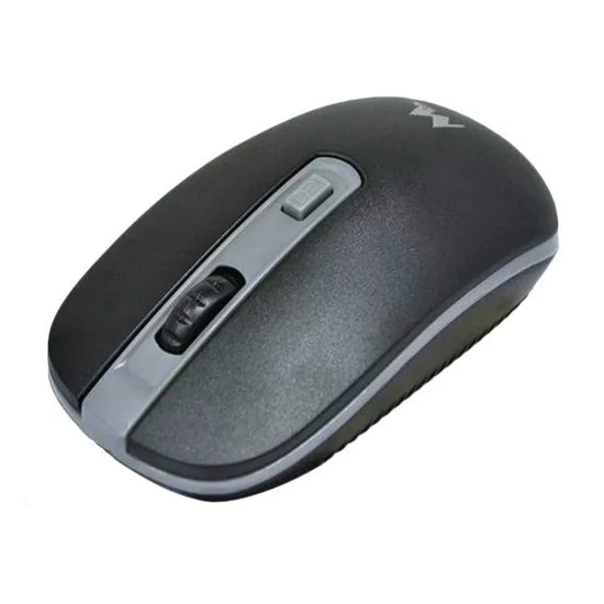 Mouse Wireless Mtek PMF850 / Dpi Ajustavel - Preto e Cinza | MadeiraMadeira