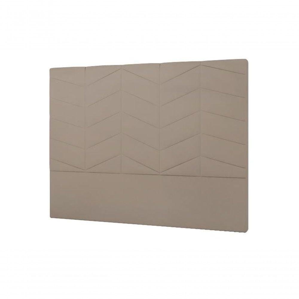 Cabeceira Sotille Plus Solteiro 900mm Veludo Adar Castor | MadeiraMadeira