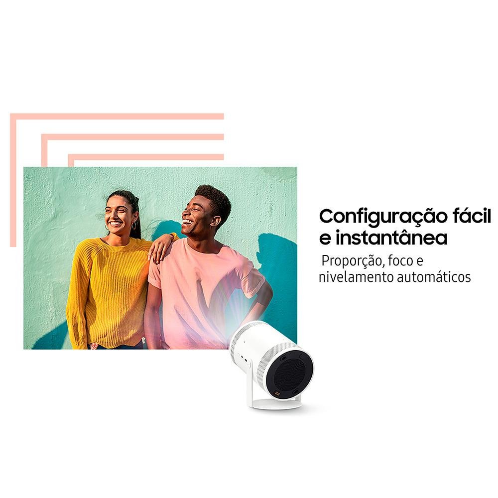 Projetor Smart Samsung The Freestyle, Full HD | MadeiraMadeira