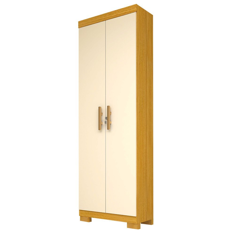 Armário Multiuso ACP Móveis Iris 2 Portas com Chave | MadeiraMadeira