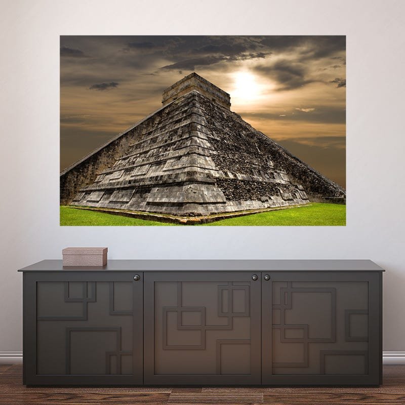 Painel Adesivo de Parede - Chichen Itza - N1391 | MadeiraMadeira