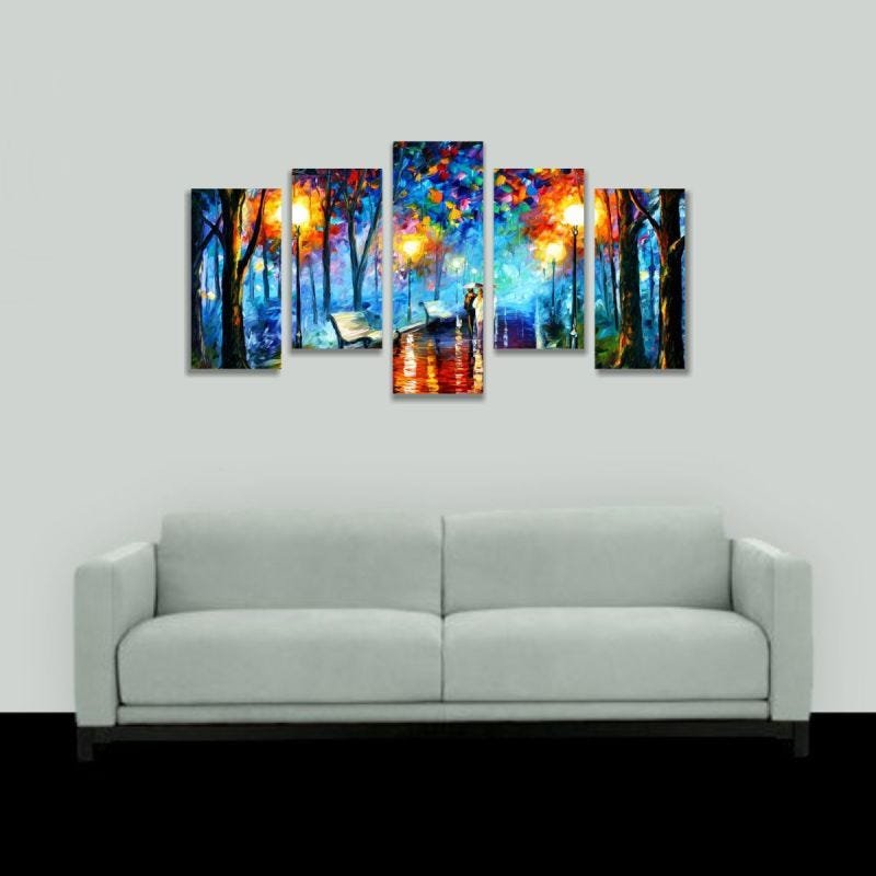 Quadro Decorativo Arte Moderna Pintura | MadeiraMadeira