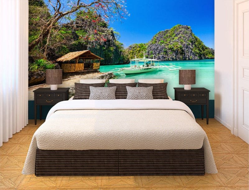 Papel de Parede 3D Ilhas 0002 - Papel de Parede Paisagem | MadeiraMadeira