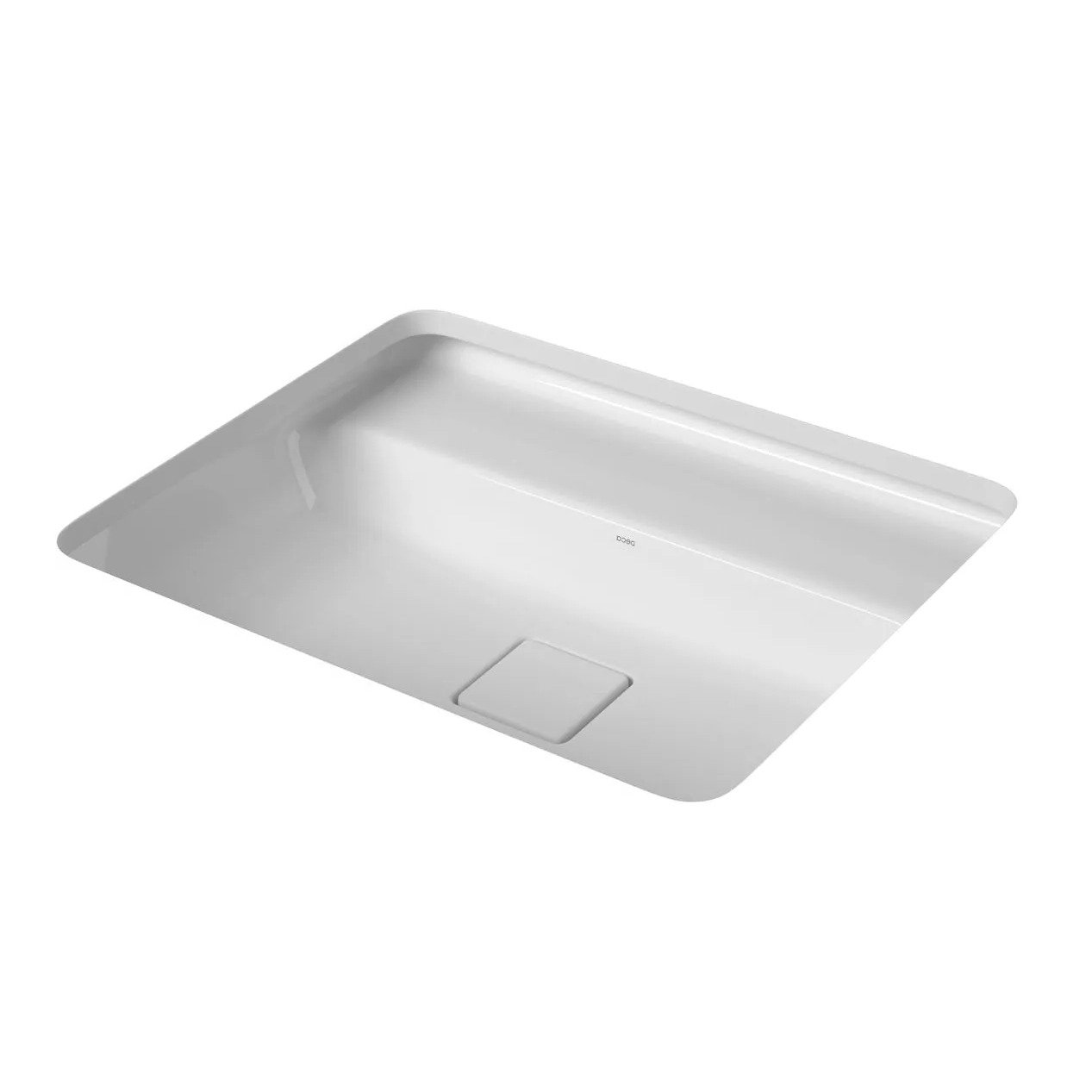 Cuba Embutir Retangular C/ Mesa 500mm Branco Deca | MadeiraMadeira