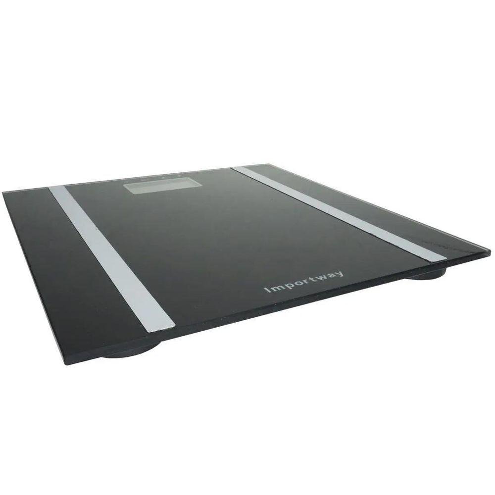Balança Corporal Digital Bioimpedância até 180 Kg Preto | MadeiraMadeira