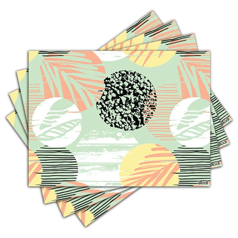 Jogo Americano com 4 un. - Paris - N1083 | MadeiraMadeira