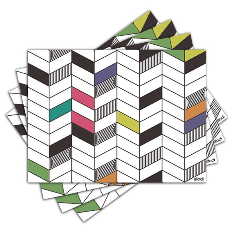 Jogo Americano com 4 un. - Mandalas - N1155 | MadeiraMadeira