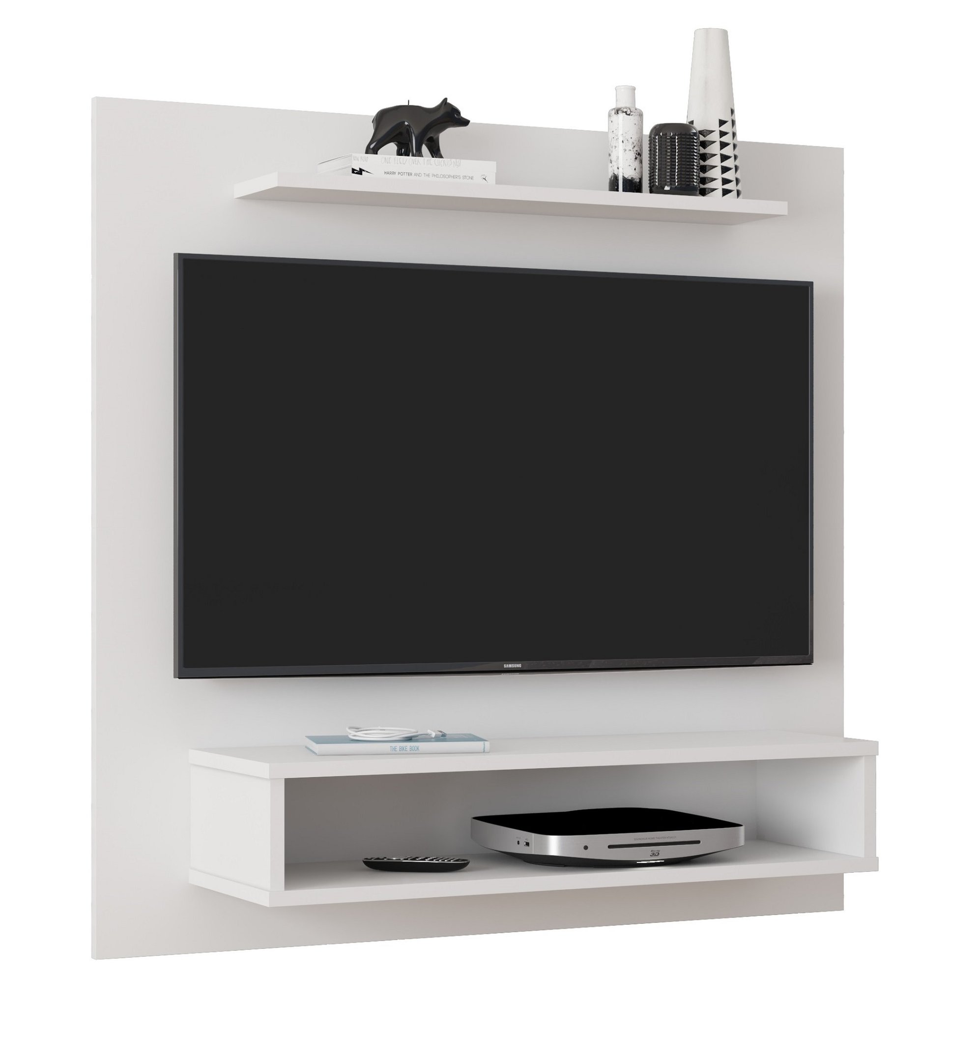 Painel para TV até 32 Polegadas Fit Branco - beemóveis | MadeiraMadeira