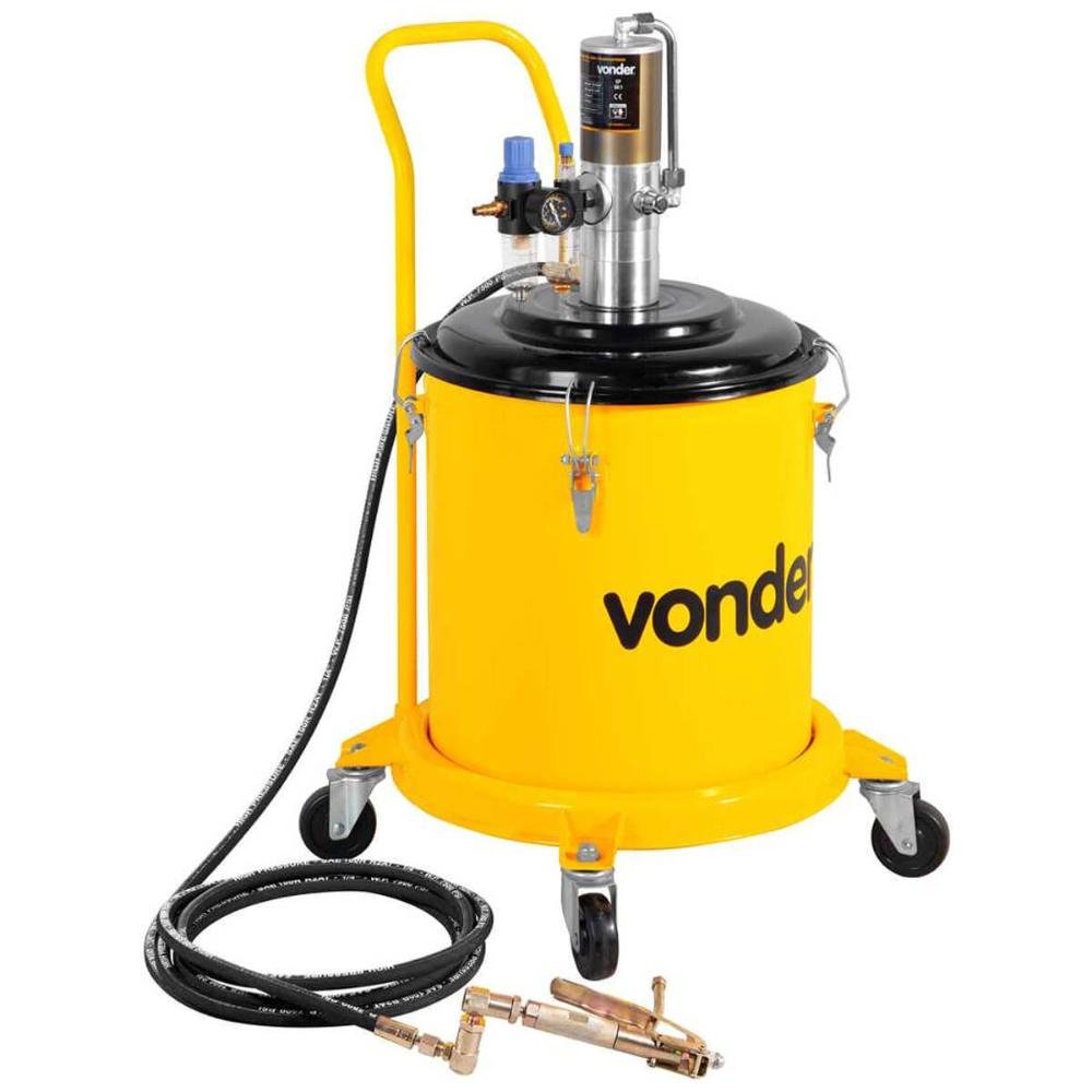 Propulsora Pneumática para Graxa com Reservatório de 30kg Vonder com ...