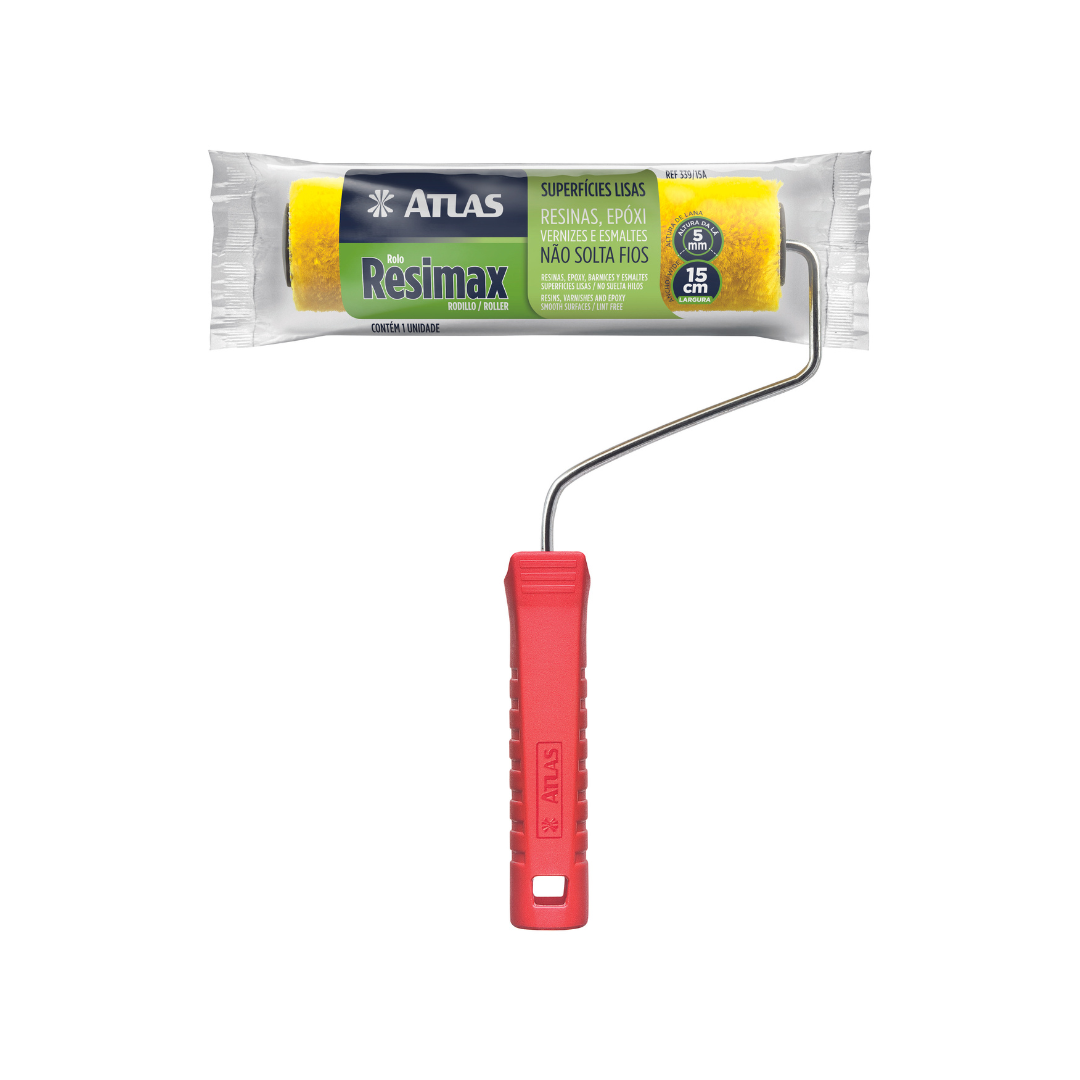 Rolo Resimax 15cm | Atlas | MadeiraMadeira