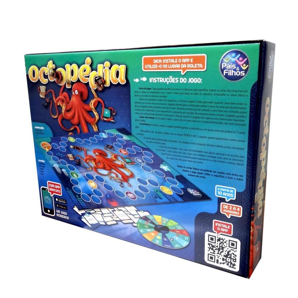 Jogo Octopédia - Pais e Filhos | MadeiraMadeira