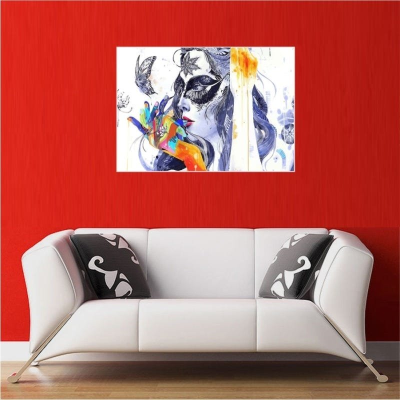 Quadro Arte Moderna Dramatica Decorativo Minjae Lee | MadeiraMadeira