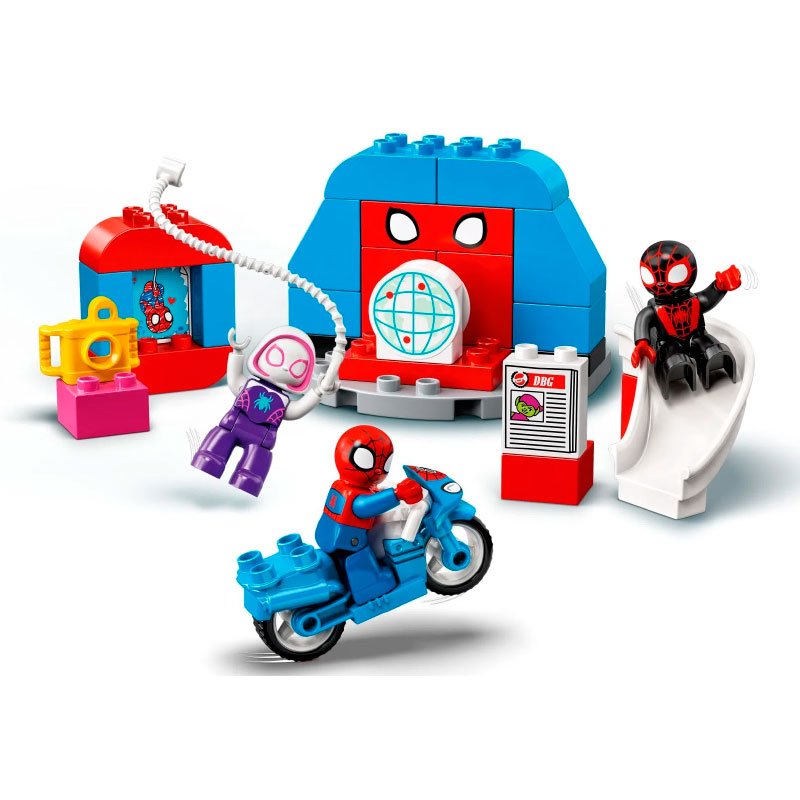 LEGO DUPLO - Quartel-General do Homem-Aranha - 10940 | MadeiraMadeira