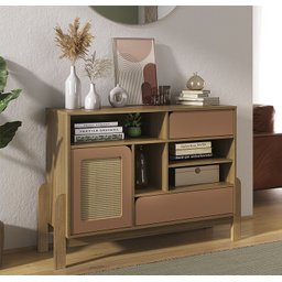 Buffet Nature Cor Carvalho C/terracota | MadeiraMadeira