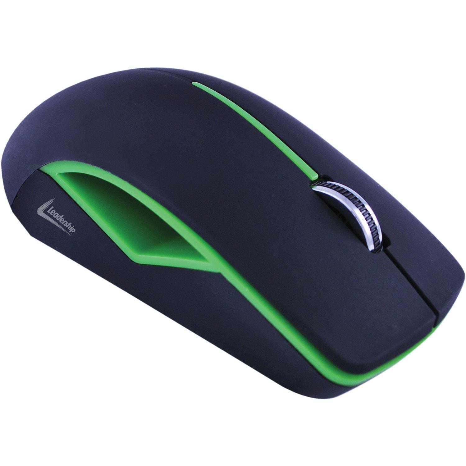 Mouse Óptico Sem Fio Winner Verde - Leadership | MadeiraMadeira
