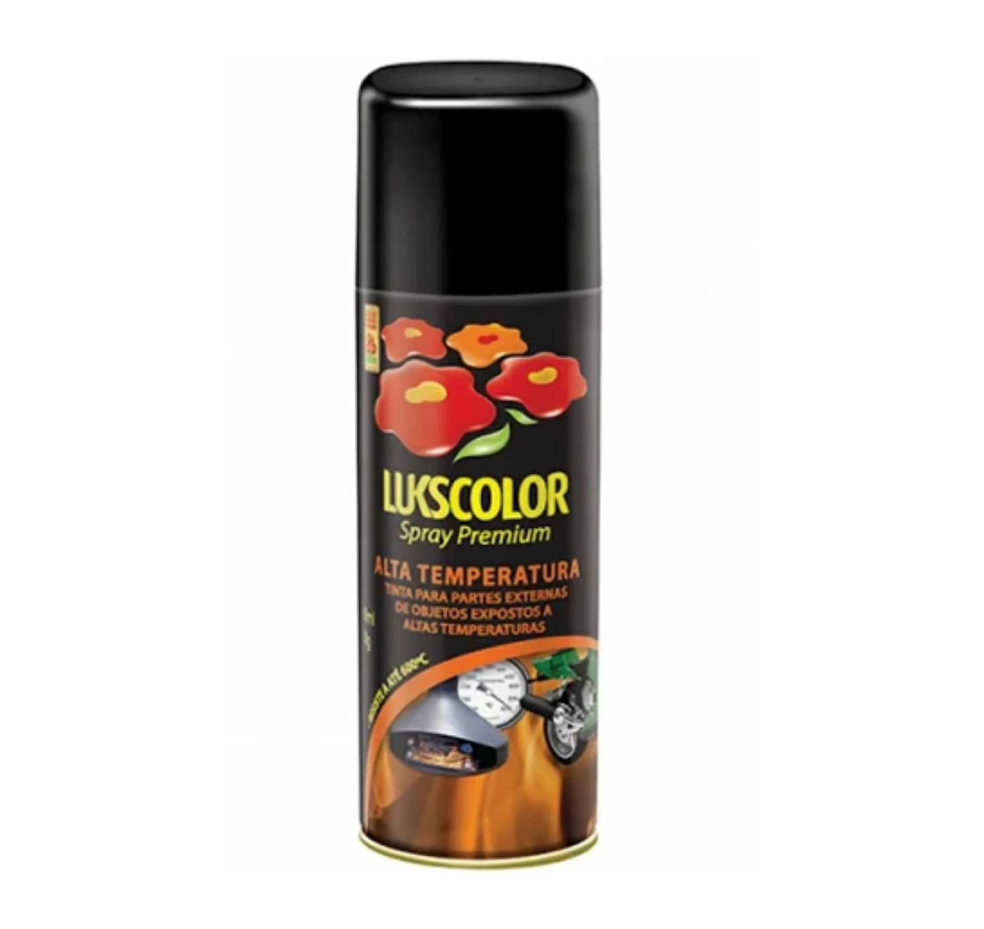 Spray Lukscolor Multiuso Primer Cinza Fosco Spray Premium Multiuso ...