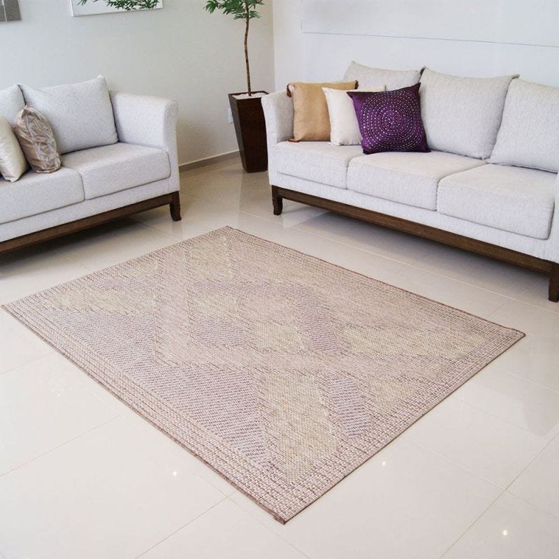 Tapete Sisal Natural Look des 1212 150cm Redondo - Rayza | MadeiraMadeira