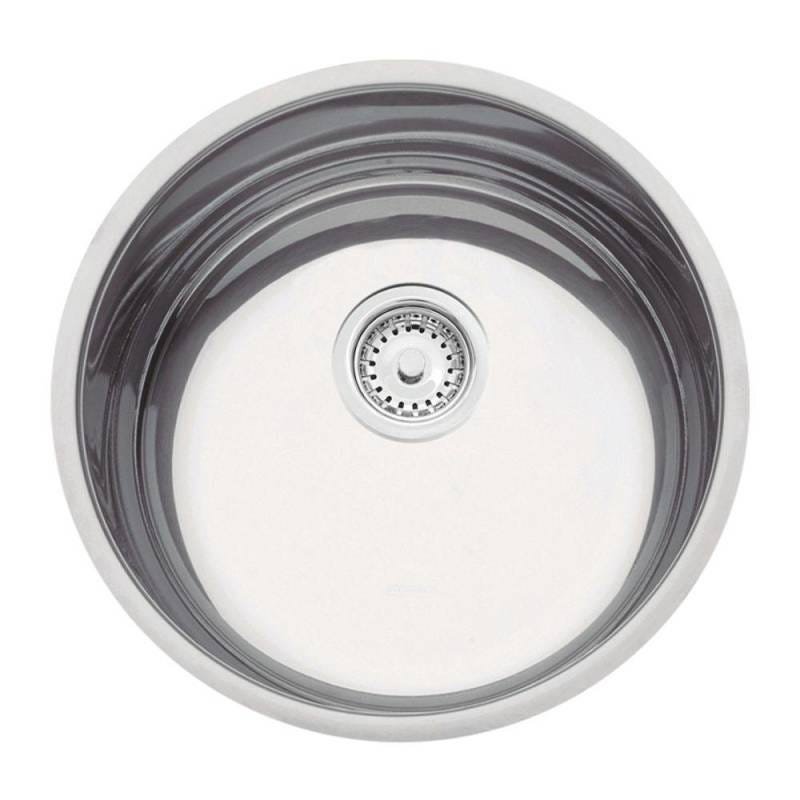 Cuba Inox Redonda Polida 38X14 Standard com Válvula 94075507 ...