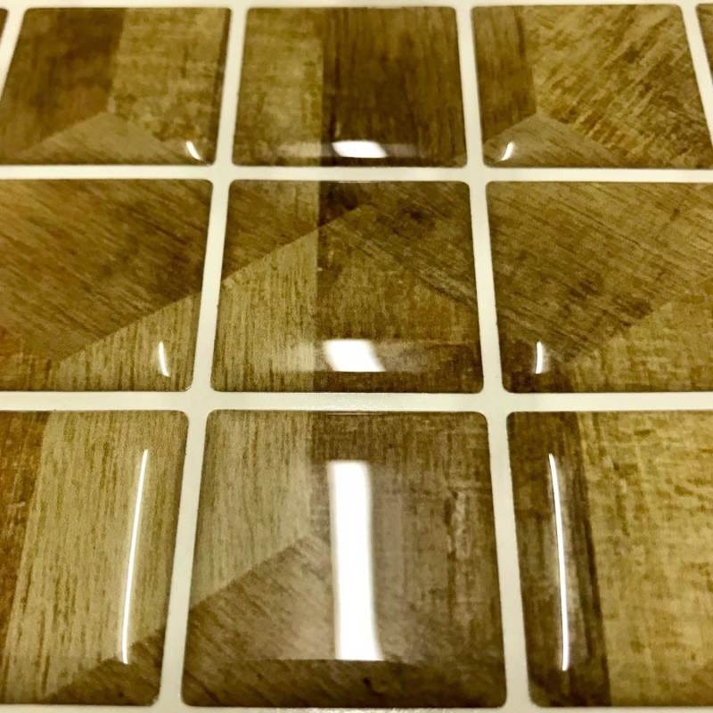 Pastilha Adesiva Madeira Parquet Resinada | MadeiraMadeira