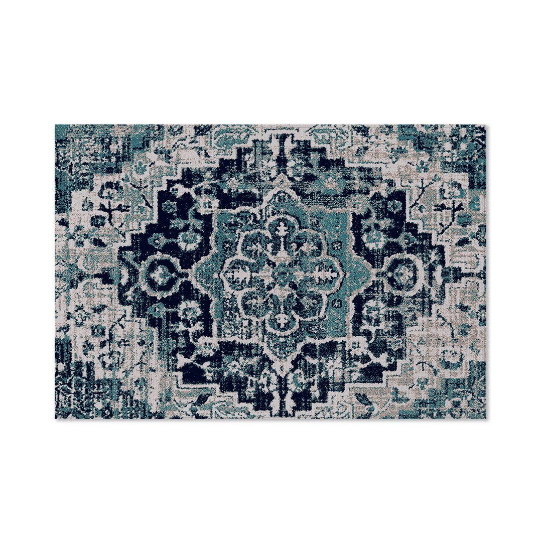 Tapete de Tecido Verde Esmeralda 1,00mx1,35m | MadeiraMadeira